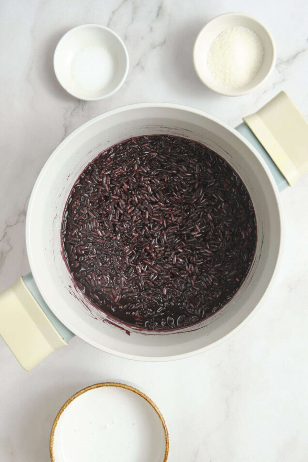 Black Sticky Rice Pudding - Food Faith Fitness