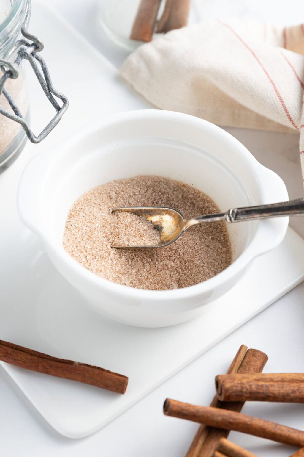 How To Make Cinnamon Sugar - Food Faith Fitness