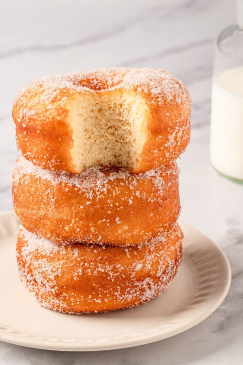 Fried Donut Recipe - Food Faith Fitness