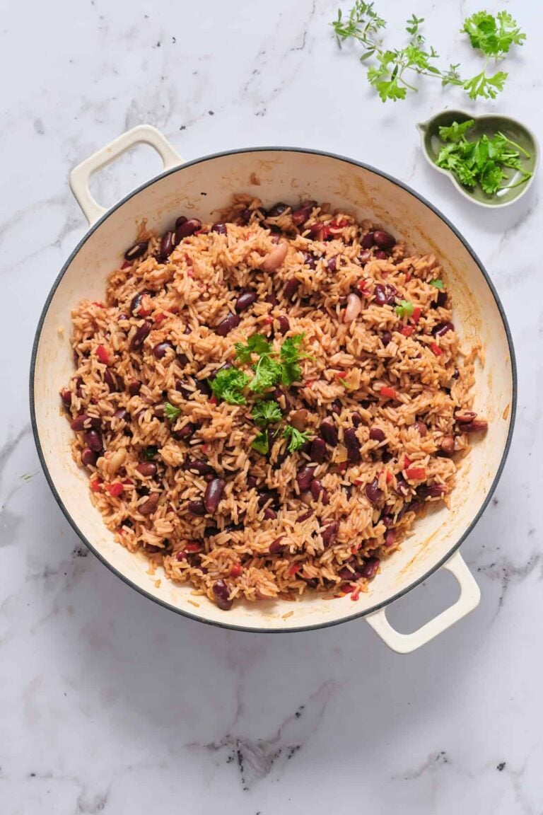 Haitian Rice And Beans - Food Faith Fitness