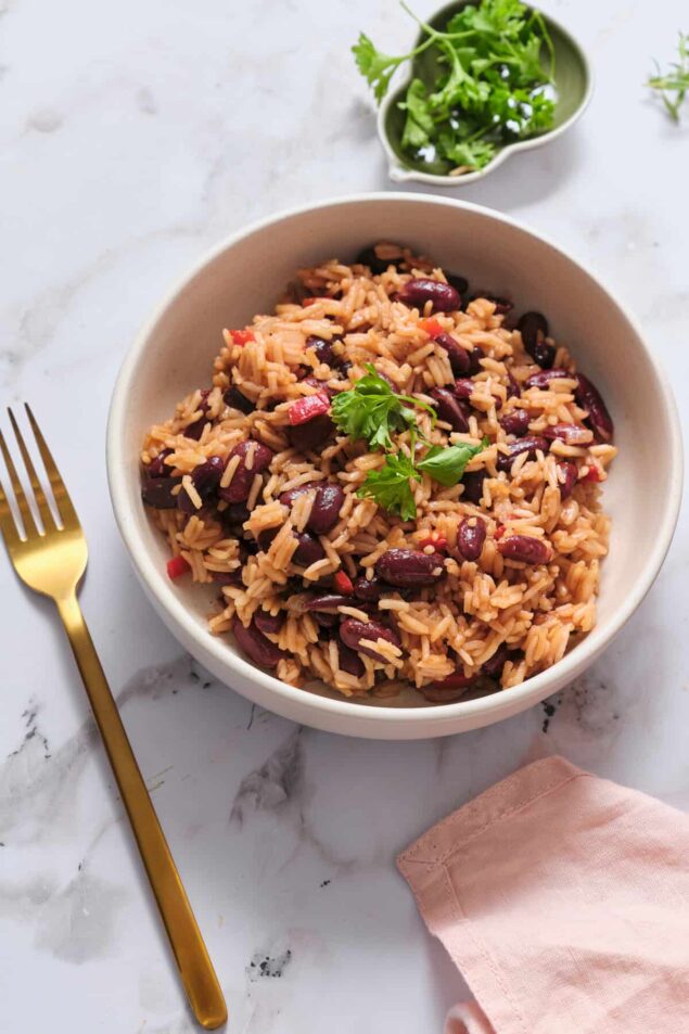Haitian Rice And Beans - Food Faith Fitness