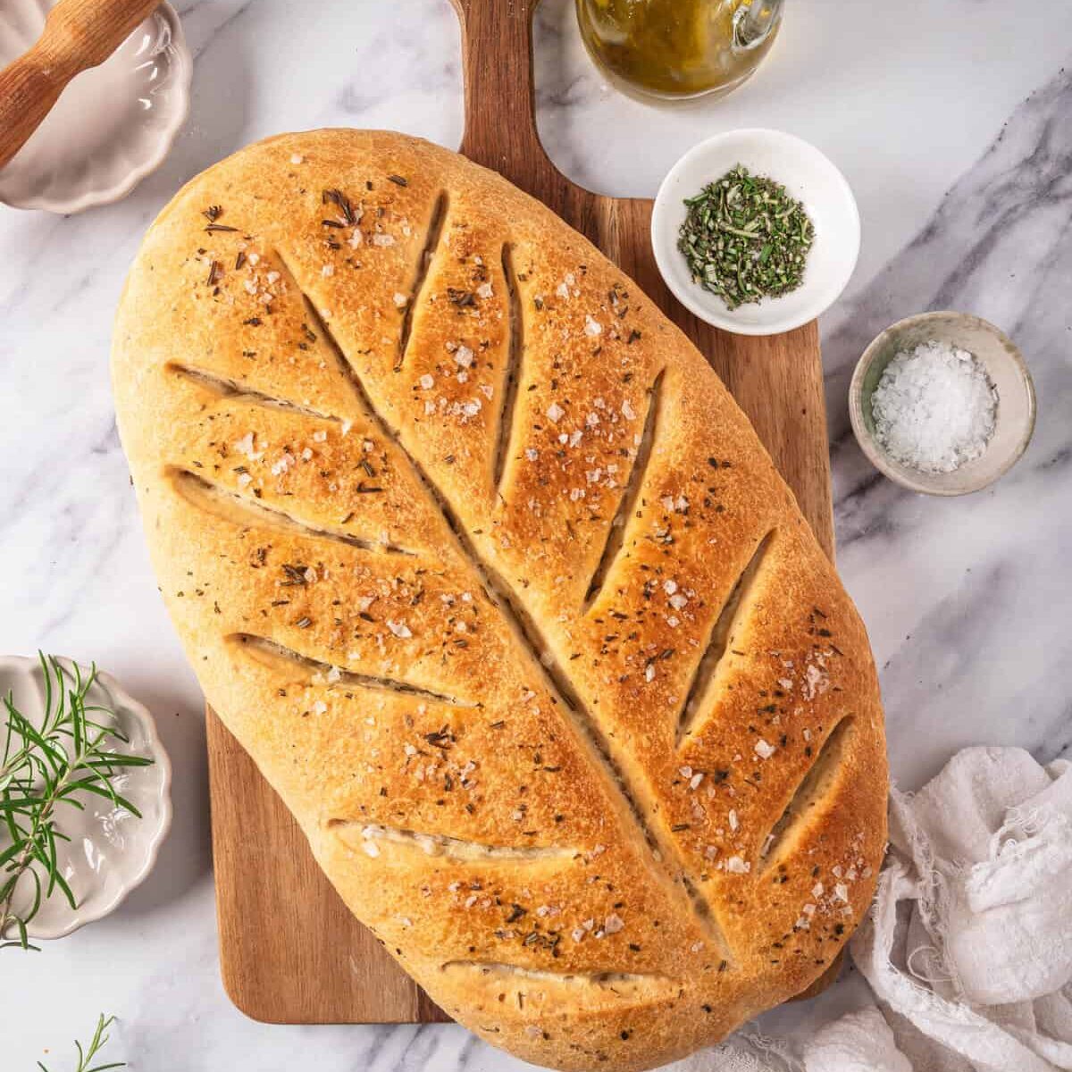 Fougasse Recipe - Food Faith Fitness