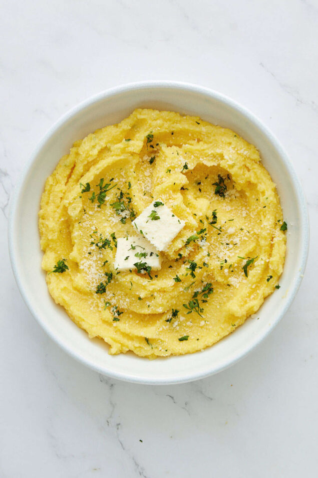 Instant-Pot Polenta - Food Faith Fitness