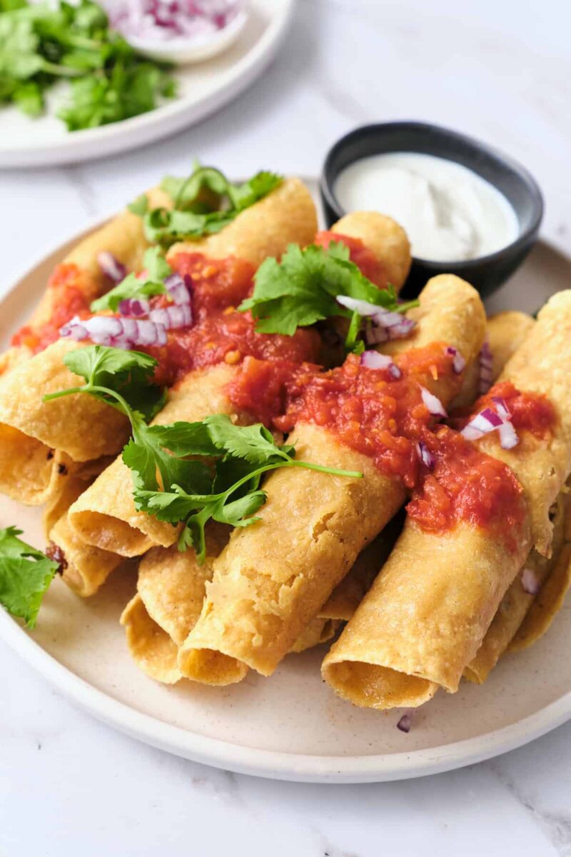 Beef Flautas - Food Faith Fitness