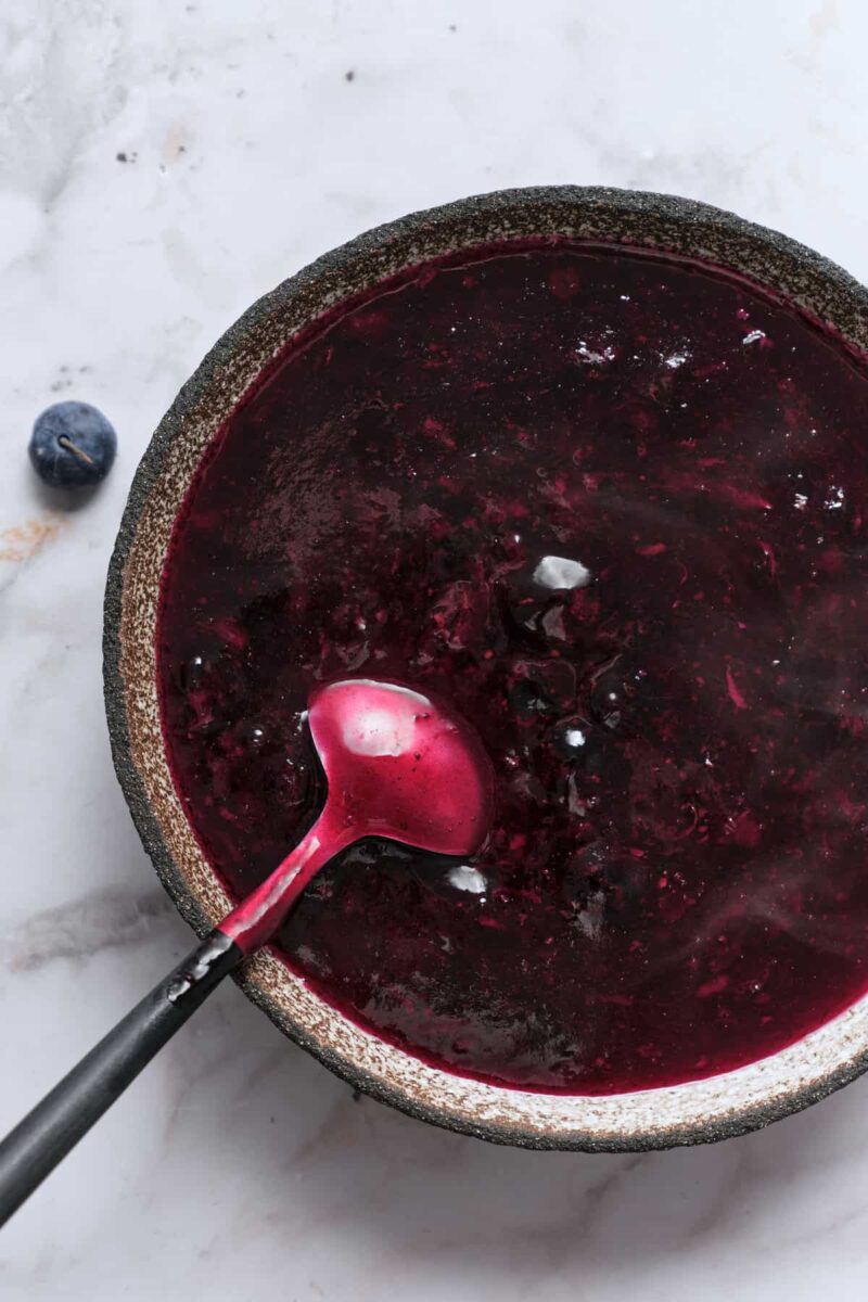 Blueberry Sauce Recipe - Food Faith Fitness