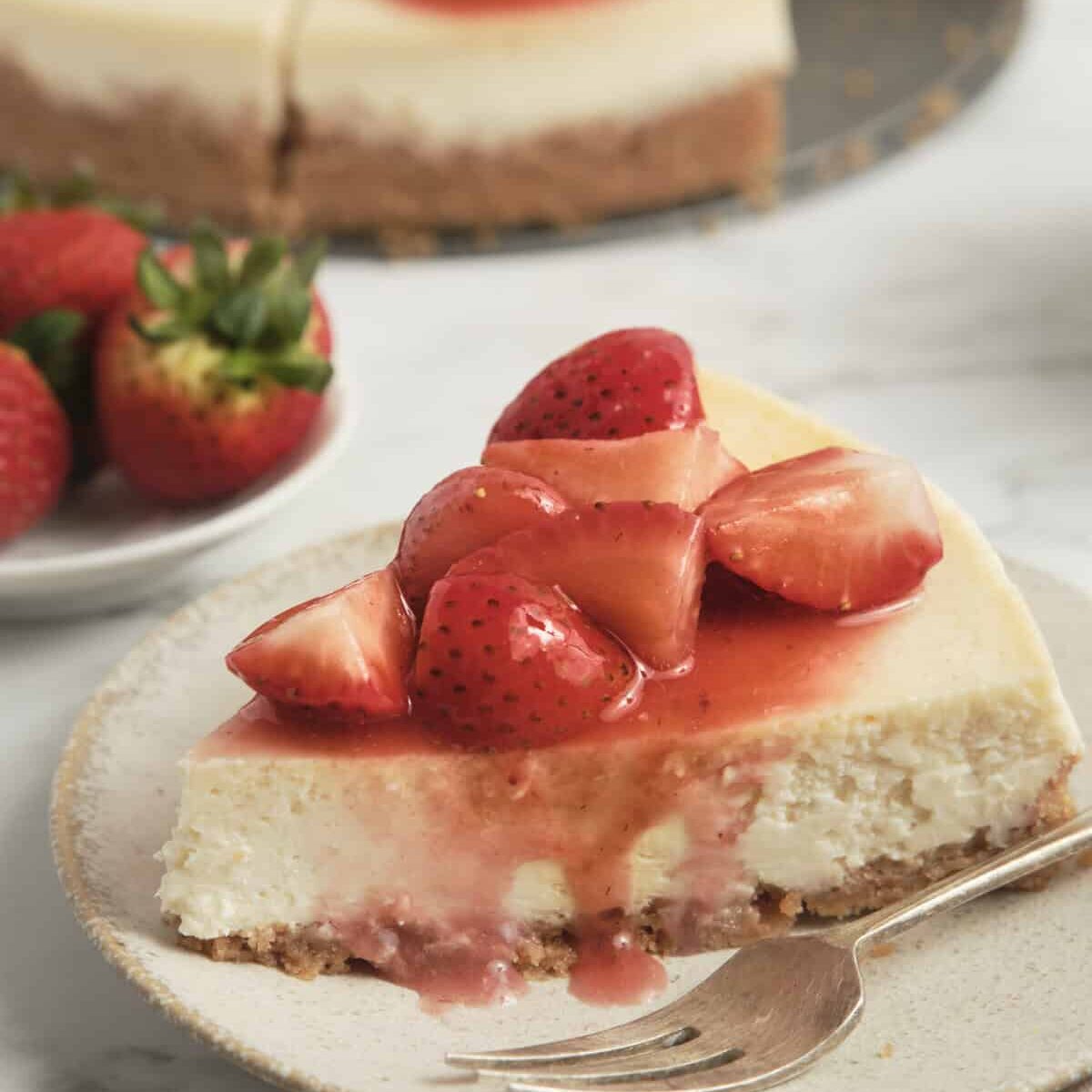 Strawberry Cheesecake - Food Faith Fitness