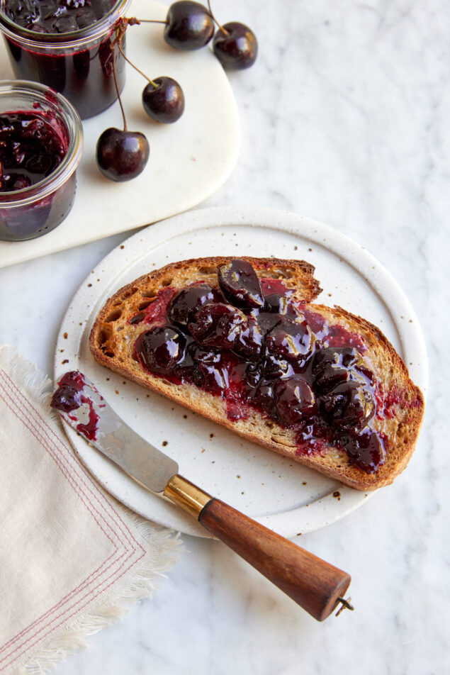 Cherry Jam Recipe - Food Faith Fitness