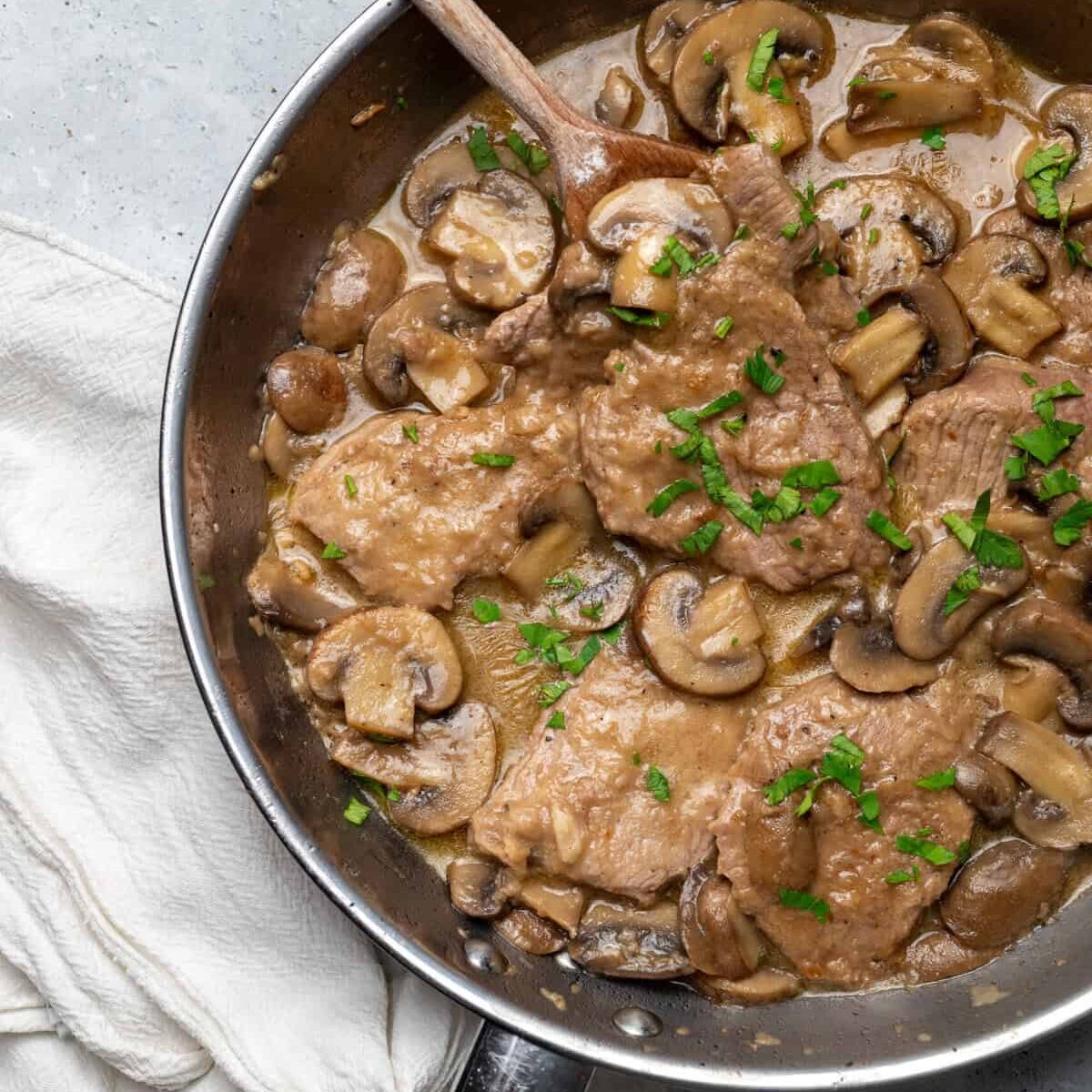Veal Marsala - Food Faith Fitness