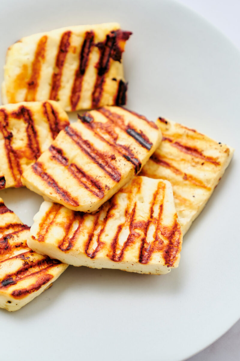 Grilled Halloumi Cheese - Food Faith Fitness