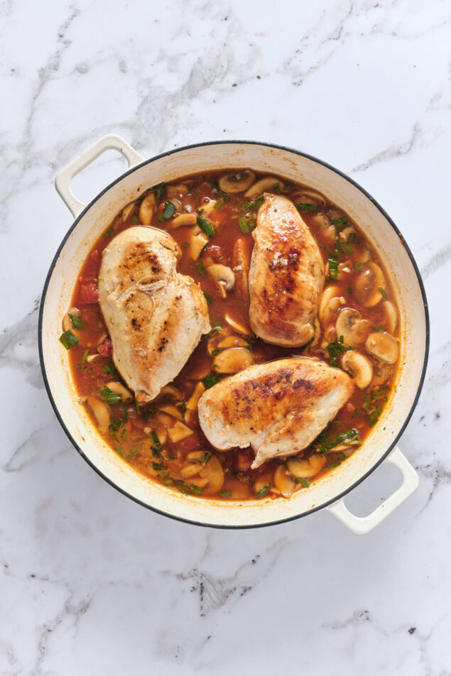 Chicken Chasseur Recipe - Food Faith Fitness