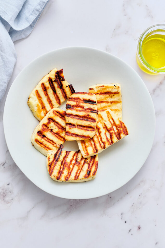 Grilled Halloumi Cheese - Food Faith Fitness