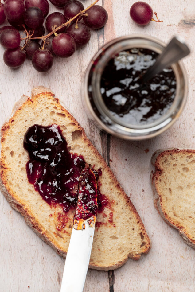 Grape Jam Recipe - Food Faith Fitness